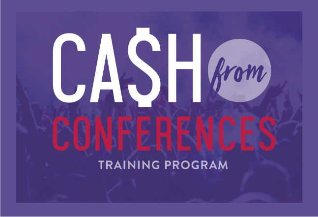 Cash from Conferences BLACK FRIDAY